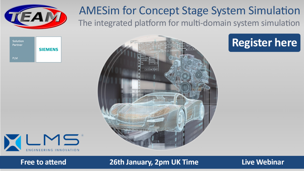 AMESim for Concept Stage Simulation Webinar - January 26, 2017